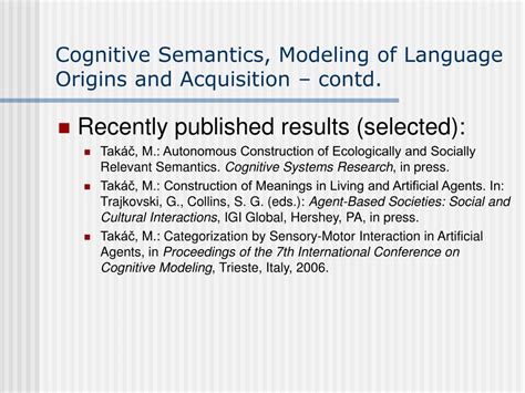 Ppt Cognitive Science In Bratislava Slovakia Powerpoint Presentation