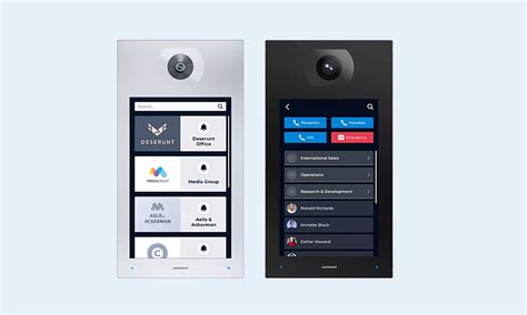 Touchscreen Intercom Systems Commend Uk