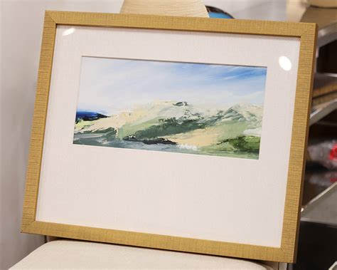 Natures Peace Iv Offset Matted Print In Distressed Gold Frame