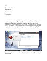 Lab ITN Assignment Docx Didine Professor Terry Turner Class ITN Date