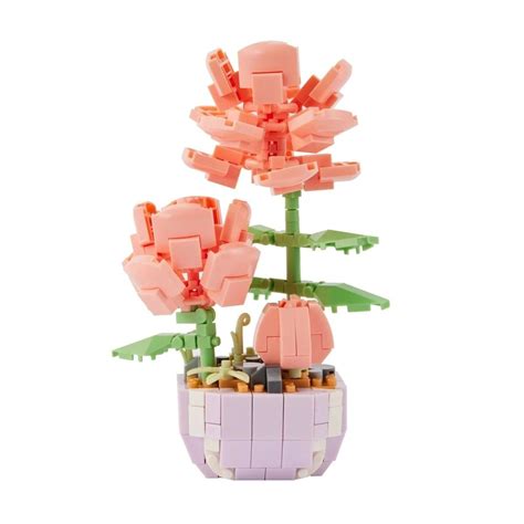 Mini Blocks Flower Series Mini Flower Pot Playset Assorted Kmart
