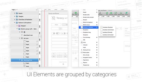 free teracy wireframe ui kit for sketch teracy s blog