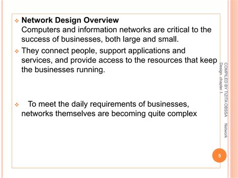 NETWORK DESIGN CHAPTER 1(1).pptx | Computer Networking | Computing