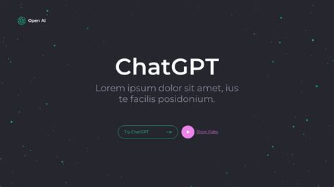 Chat GPT Open AI Presentation Animated Slides