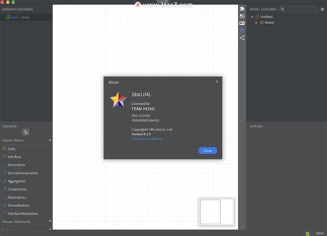 Staruml 5 For Macuml软件建模器直装版 哔哩哔哩