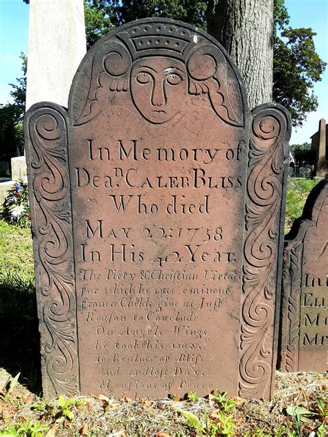 Deacon Caleb Bliss 1717 1758 Find A Grave Memorial