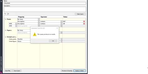 Solved Survey Database Query Points Autodesk Community
