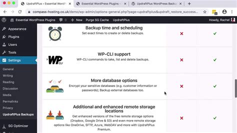Installing And Configuring Updraftplus Wordpress Backup Plugin Youtube