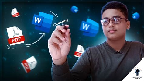 How To Convert Pdf To Word File Pdf Convertor To Word Fateen