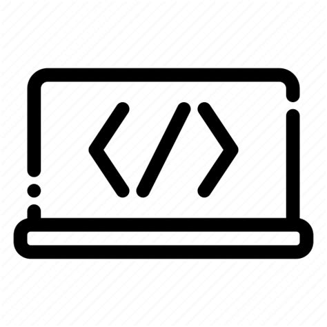 Code Development Programming Engineering Laptop Icon Download On