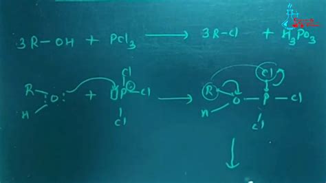 Action Of Pcl3 And Pcl5 On Alcohol Darrens Process Youtube