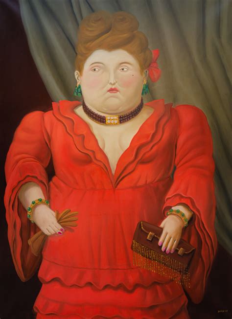 Fernando Botero Society Woman Origins 2025 Sothebys Fernando