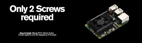 Iuniker Ultra Quiet Active Cooler For Raspberry Pi 5 Ice Peak Cooler For Raspberry