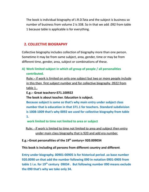 Ddc Classification Pdf Biographies Genres