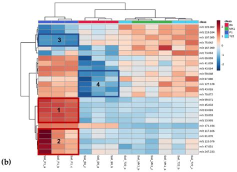 Heat Maps And Two Dimensional Hierarchical Dendrograms Of VOCs Emitted