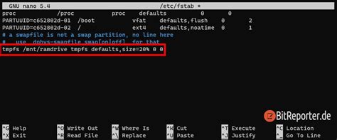 RAM Disk Am Raspberry Pi Erstellen