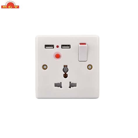 13a Bakelite Wall Power Socket Switch Socket With Usb Port Power