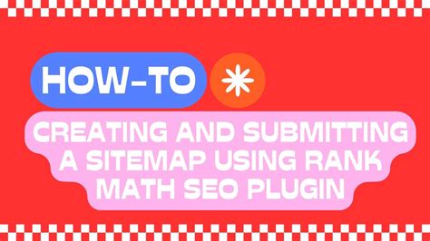 Creating And Submitting A Sitemap Using Rank Math Seo Plugin Wp Training By Violet Youtube