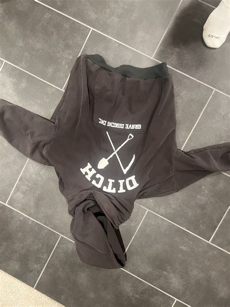 Streetwear Ditch Masked Hoodie Grailed