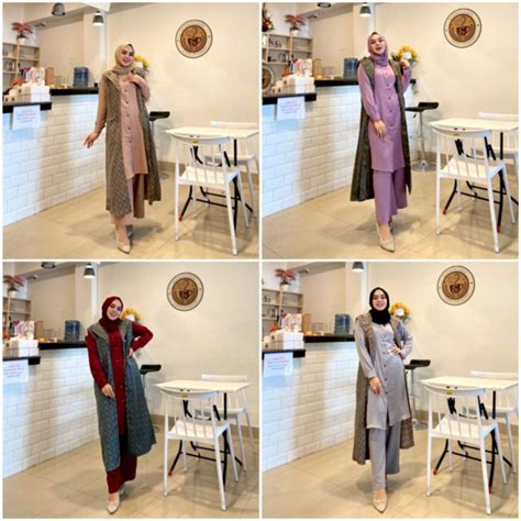 Jual Vale Set Outer By Nuki Label Shopee Indonesia