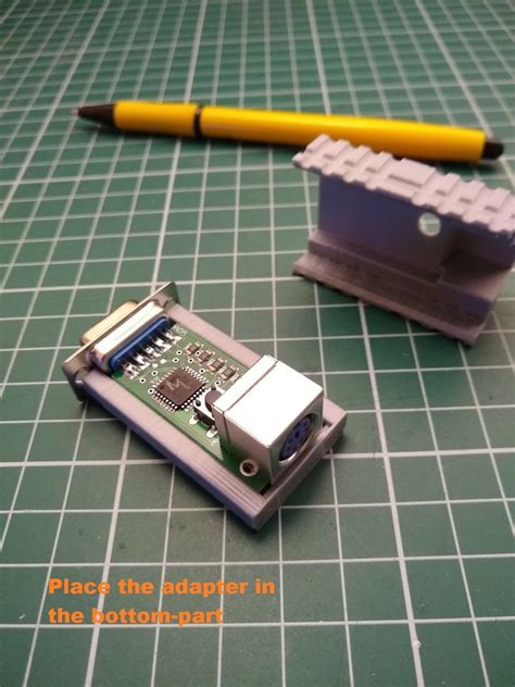 Case For Commodore 64 Ps2 Mouse To 1351 Mouse Adapter By Coat