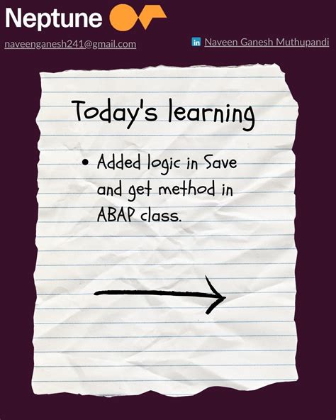 Sap Abap Neptune Uiux Backendintegration Sapdevelopment Naveen