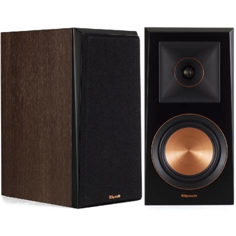 Klipsch Rp 500m Ii Bookshelf Speakers Walnut