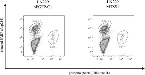 Representative Results Of Flow Cytometric Analysisleft Download Scientific Diagram
