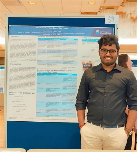 sai prudhvi yeluri on linkedin researchday haccp