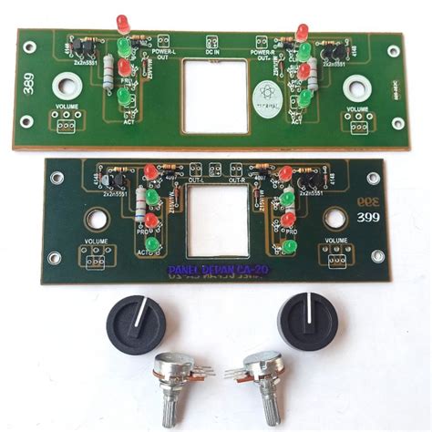 Jual KIT Front Panel CA Series Panel Depan CA Plus Knop Dan Potensio Shopee Indonesia