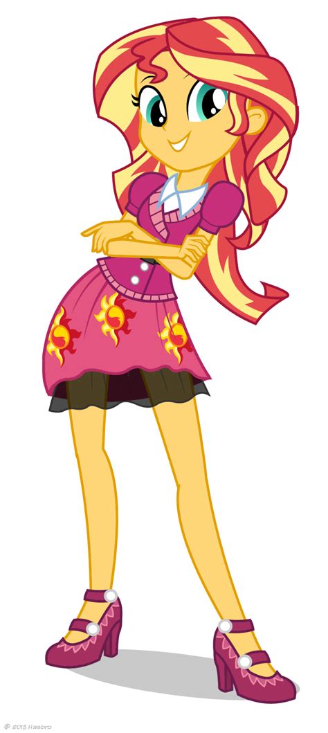 Download Animated Sunset Shimmer Character Pose
