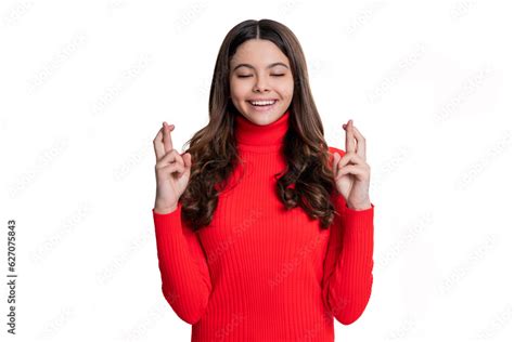 Dreamy Teen Girl Making Wish Dream Of A Teen Girl Dreamy Teenager