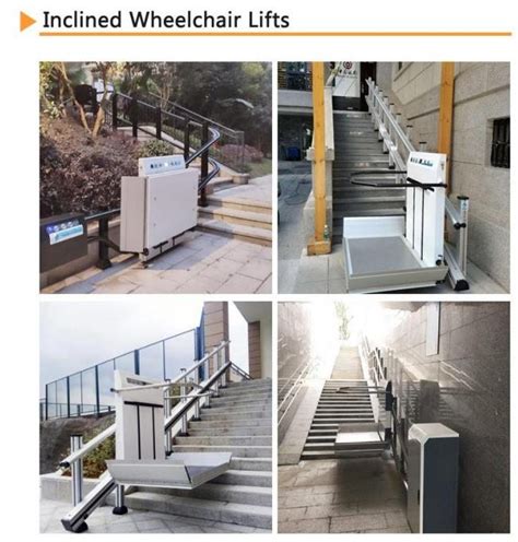 The Inclined Wheelchair Lifting Platform Is A Barrier Free Safety