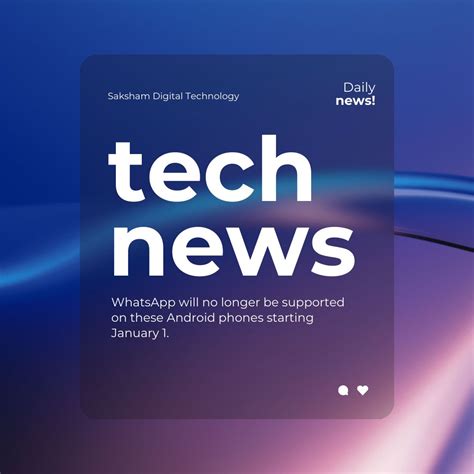Saksham Digital Technology On Linkedin Tech Whatsapp Androidphones Mobile Smartphoneusers