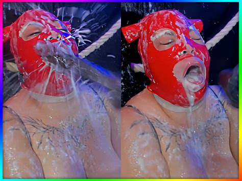 MASKED SEX SLAVE VOMIT MESS DEEPTHROAT ThisVid Com