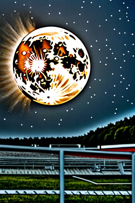 Exploding Moon