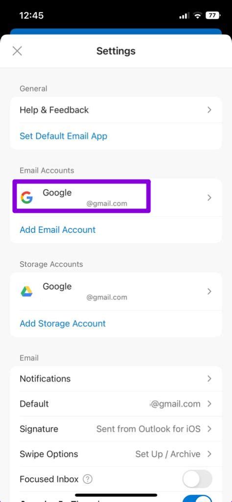 Top 8 Ways To Fix Outlook App Not Syncing Emails On Iphone Guiding Tech