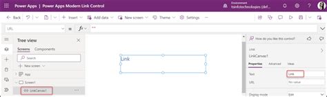 Power Apps Modern Link Control Detailed Tutorial Sharepoint
