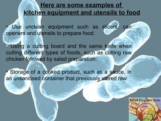 Food Hygiene Asia Cross Contamination Ppt