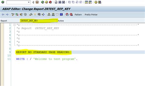Wonders In ABAP Editor SE SAP Online Guides