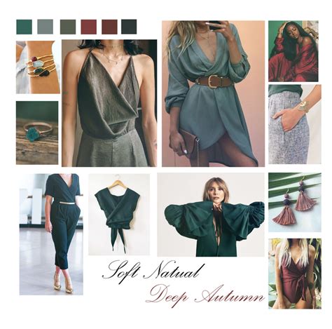 Soft Natural Deep Autumn Kibbe Natural Clothing Style Deep