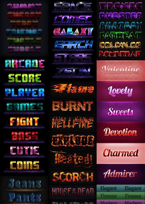 Chrome Text Styles Bundle 40 Off Download