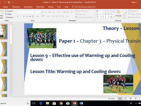 Aqa Gcse Pe New Specification Chapter 3 Physical Training Whole