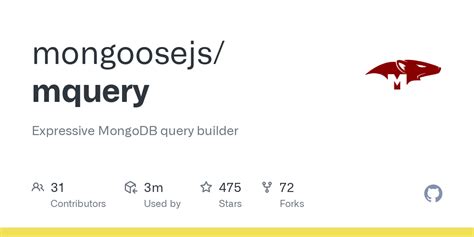 GitHub Mongoosejs Mquery Expressive MongoDB Query Builder