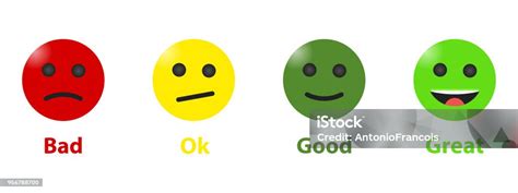 우리의 서비스 Emoji 반응 평가 검토 피드백 웃는 제출 이모티콘 등급 수준 만족 벡터 아이콘 등급 평가 감정에 대한 스톡 벡터 아트 및 기타 이미지 Istock
