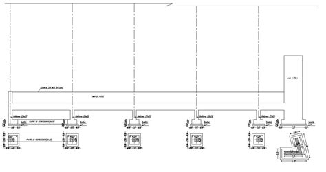 Foundation Details Of Boundary Wall In Autocad 2d Drawing Cad File Dwg File