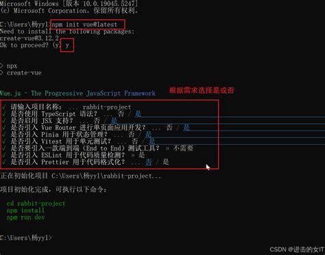 创建vue2项目或vue3项目超详细！vue2和vue3创建项目 Csdn博客