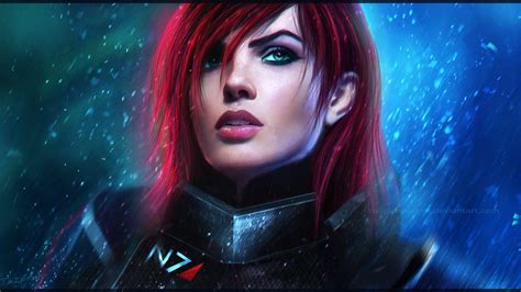 Shepard Mass Effect Wallpapers Wallpaper Cave