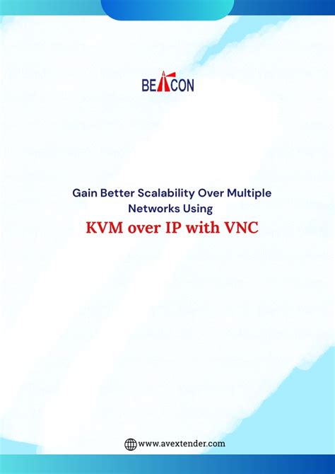 Ppt Gain Better Scalability Over Multiple Networks Using Kvm Over Ip With Vnc Powerpoint