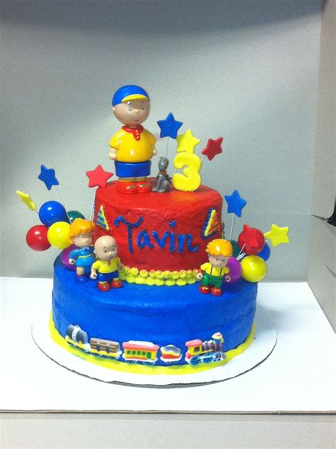 Caillou Cake Easy Caillou Cake Cake Desserts